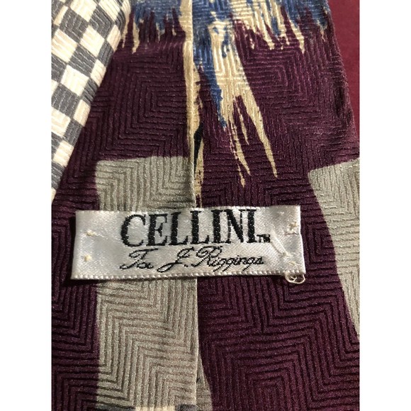 Cellini for J. Riggins | Accessories | Vintage Italian Silk Tie Cellini ...